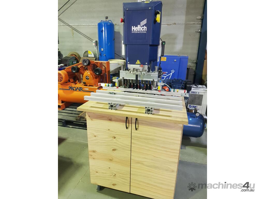 Used blum HETTICH BLUE MAX Hinge Borer Inserter 240v DOWEL BORER 240v ...
