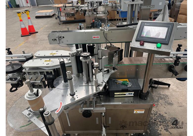 Used 2020 YQ Machinery Complete Filling Line 2 Side Labeller 4 Head ...