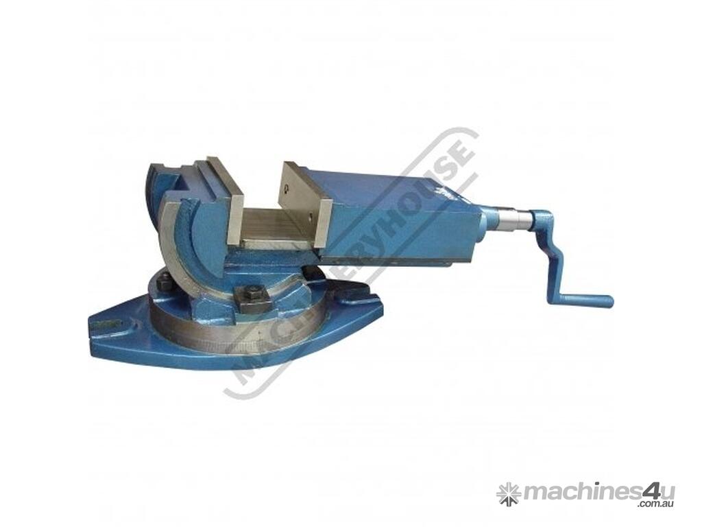 New toolmaster V111 Tilting Swivel Machine Vice 152mm Jaw Width 155mm ...