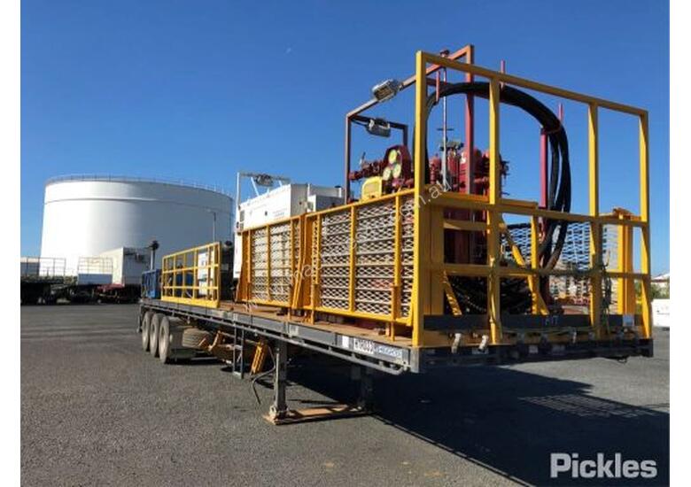 Used 2013 Freighter 45 Foot Tri Axle Koomey Generator Compressor Semi ...