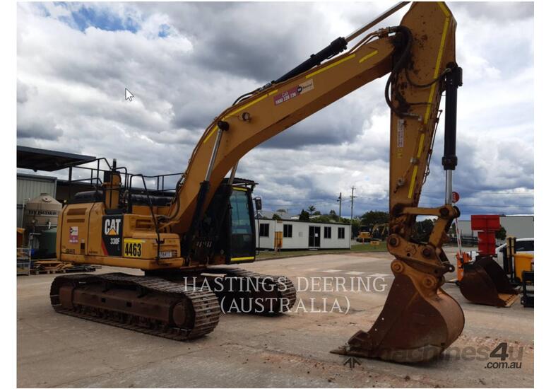 Used 2018 Caterpillar 330FL Excavator (835221) - Listed on Machines4u