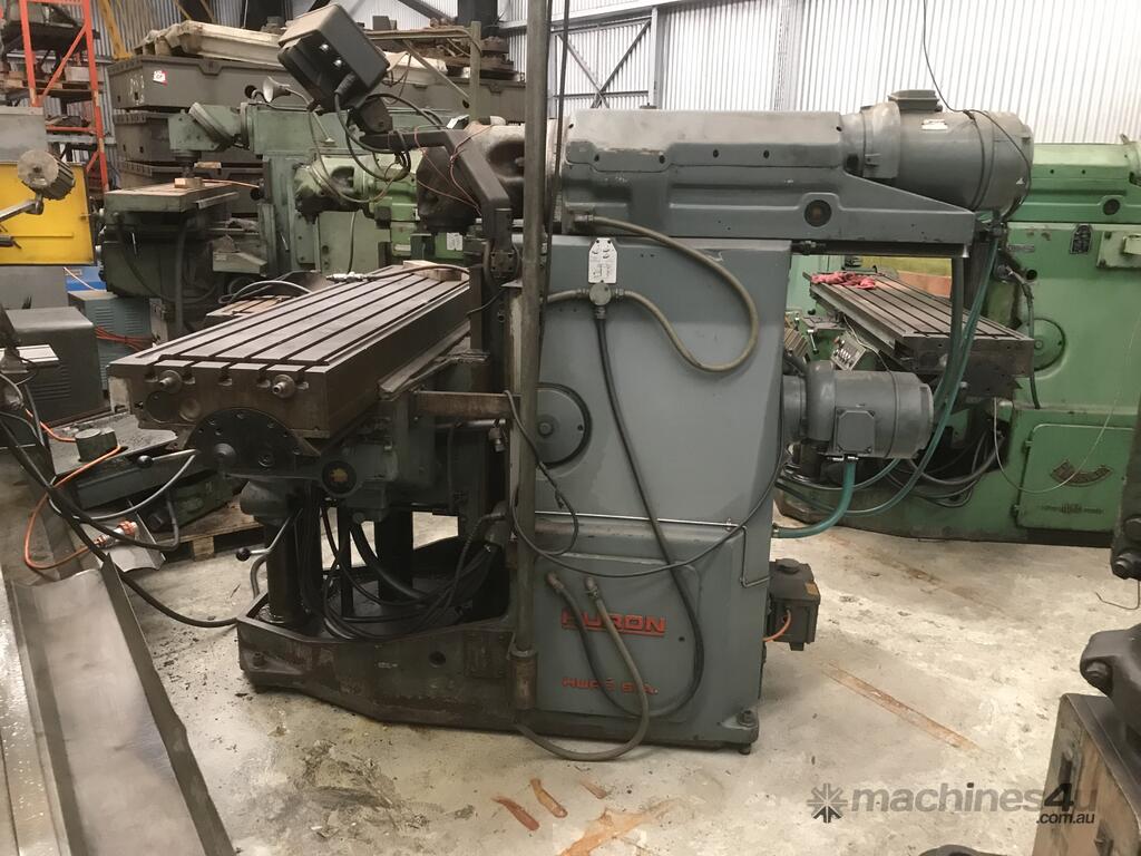 Used huron LOT 75 Huron mu6 tool room mill Milling Machine (1025322)