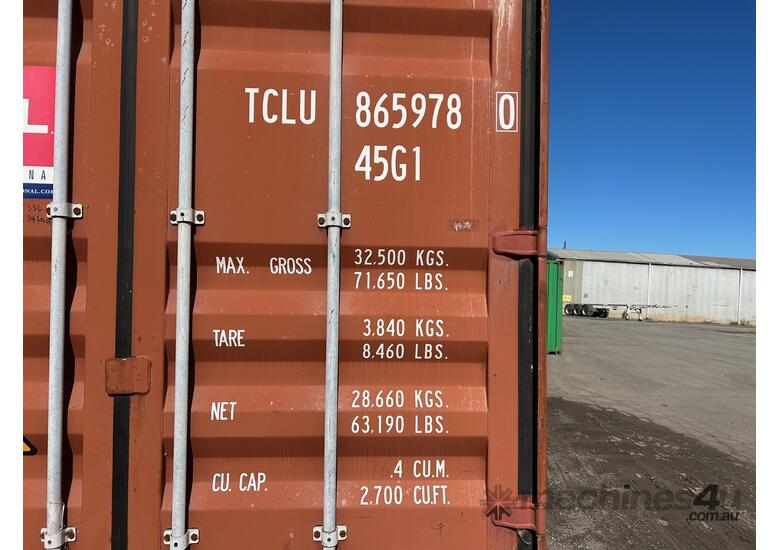 Used 2011 c.i.m.c. 40ft High Cube Shipping Container Shipping Container (1101622) - Listed on ...