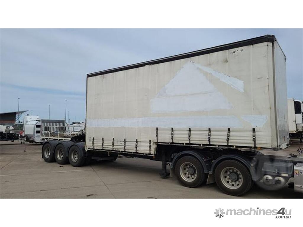 Buy Used krueger Krueger ST3-35-DD Tautliner Trailer in , - Listed on ...