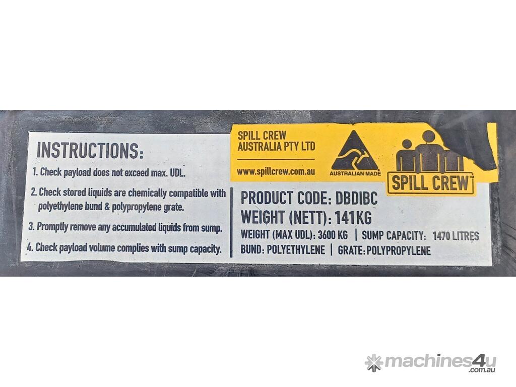 Used Spill Crew DBDIBC Waste Oil Drainer in NAMBOUR, QLD