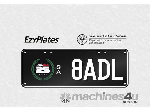 Buy Used Adelaide 500 Anniversary Number Plate - 8 ADL Truck ...