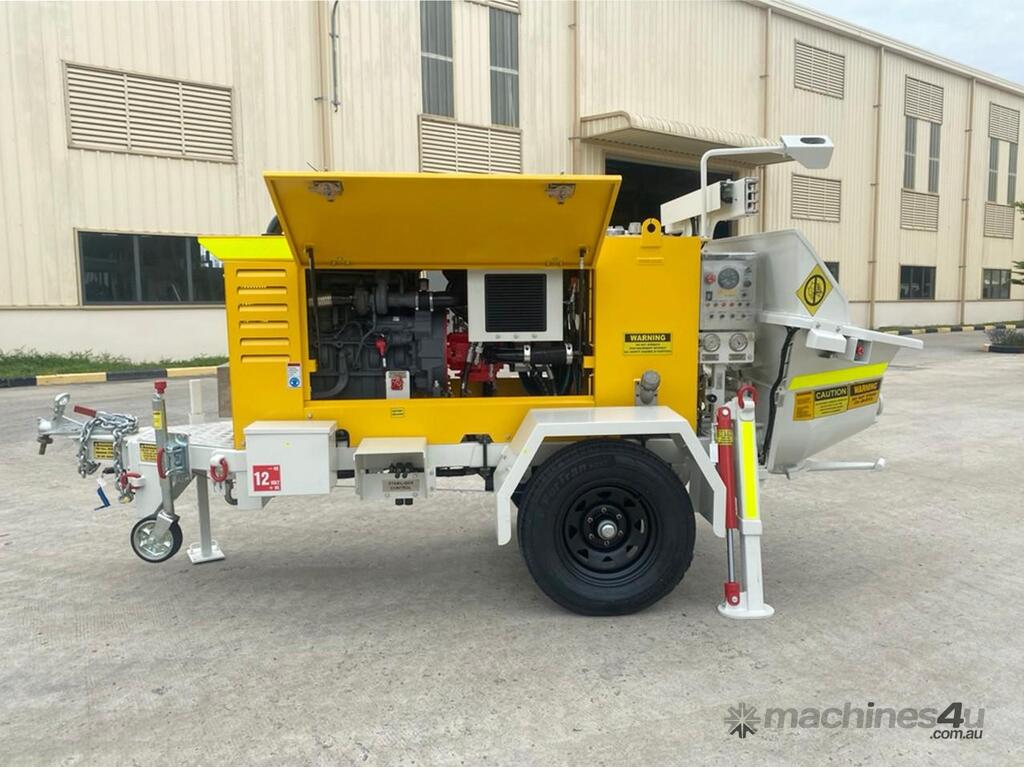 Used 2024 jacon S30 Trailer Mounted Concrete Pump Concrete Pump (1118323)