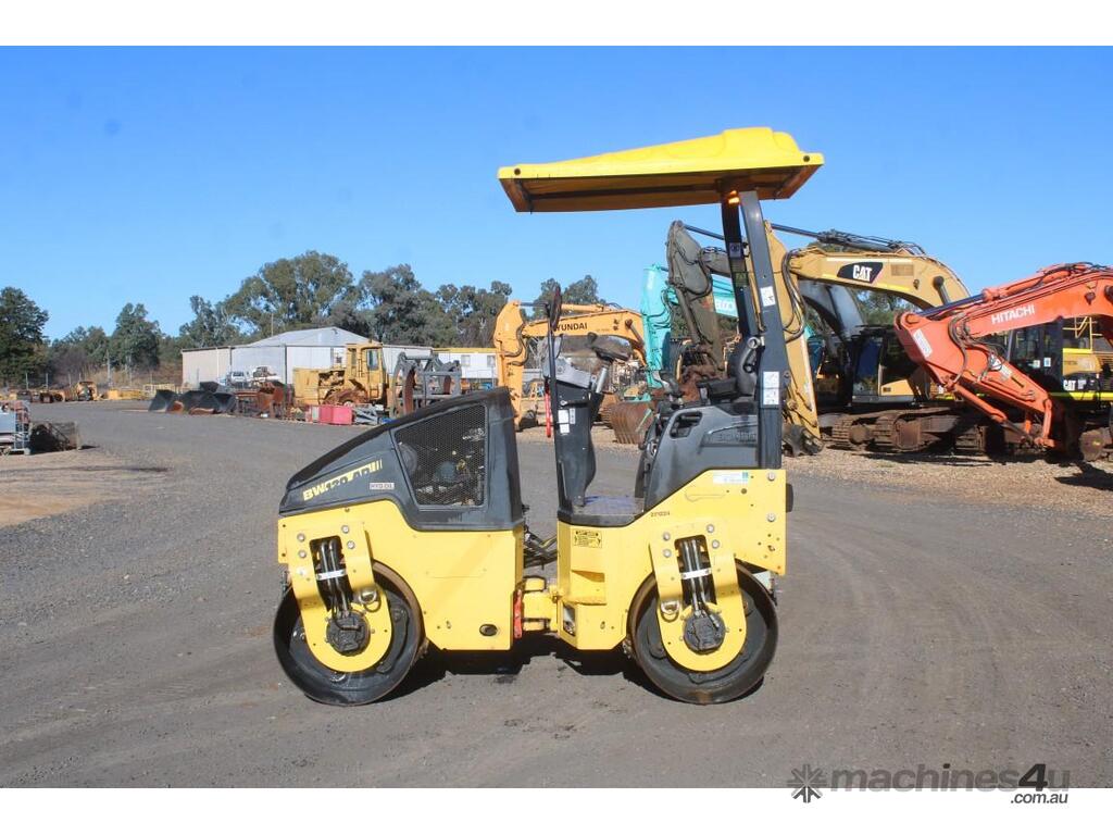 Used 2013 bomag BW120AD-5 Double Drum Smooth Rollers (1148223)