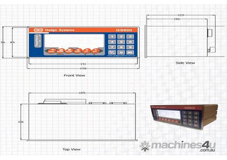 New gedge systems GS600 Weighing Scales in INGLEBURN, NSW