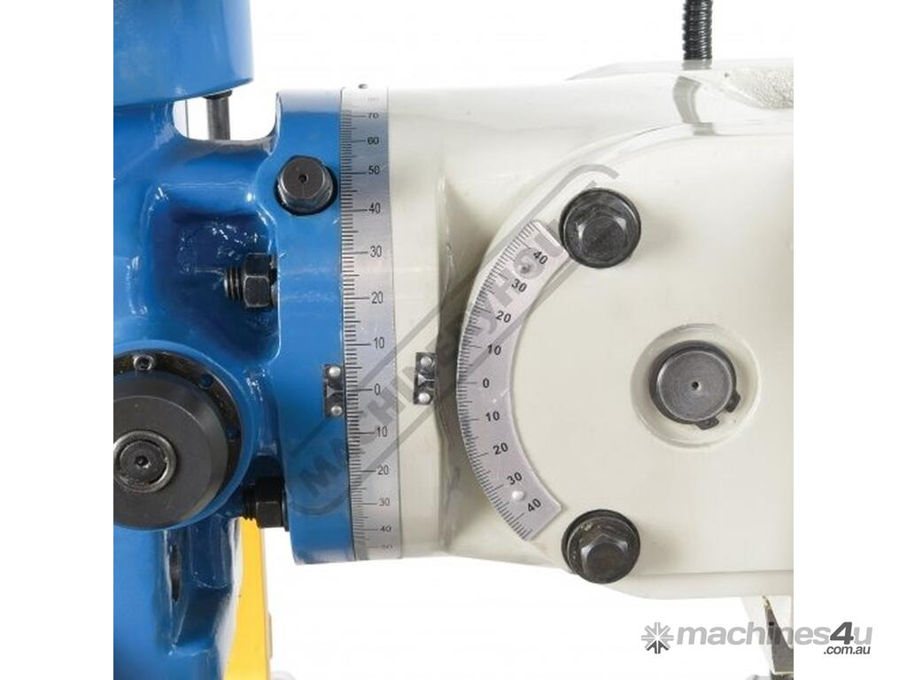 New hafco metalmaster BM-63VE Industrial Turret Milling Machine Table ...