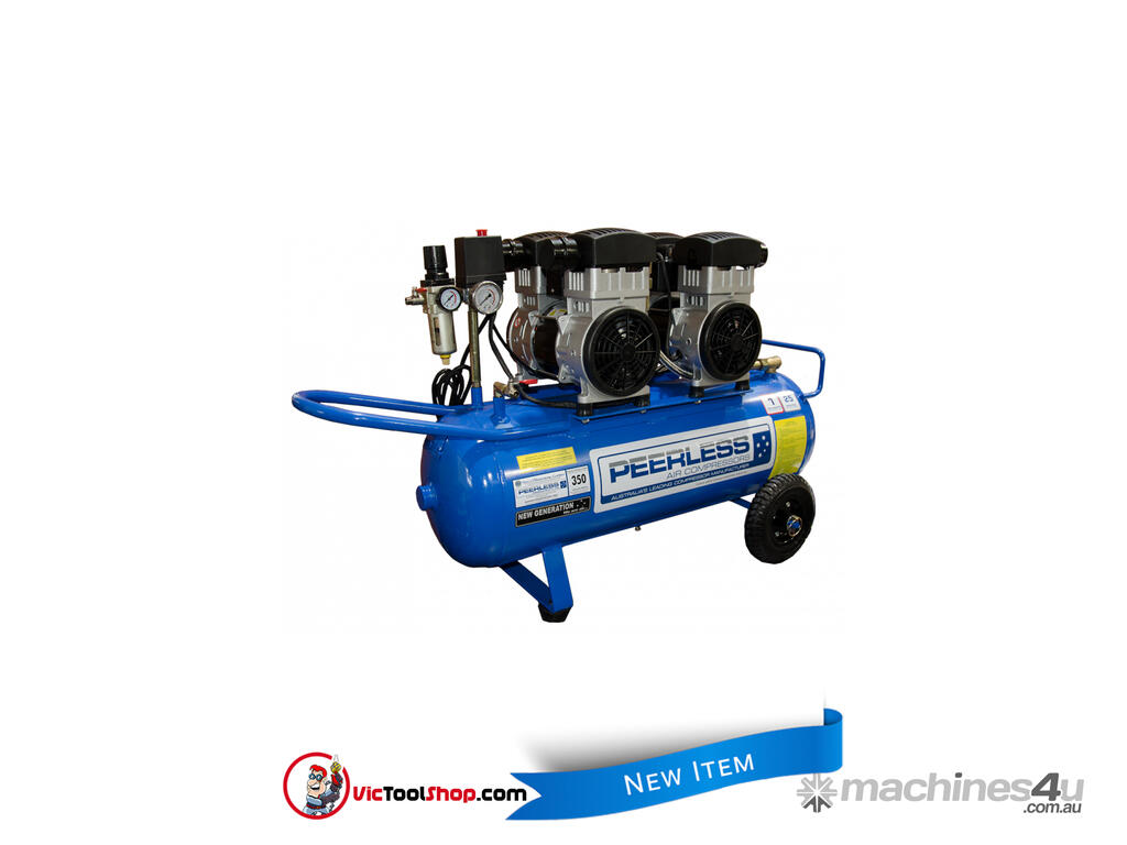 New peerless Peerless Air Compressor 10 Amp Oilless Twin Pump 350LPM ...