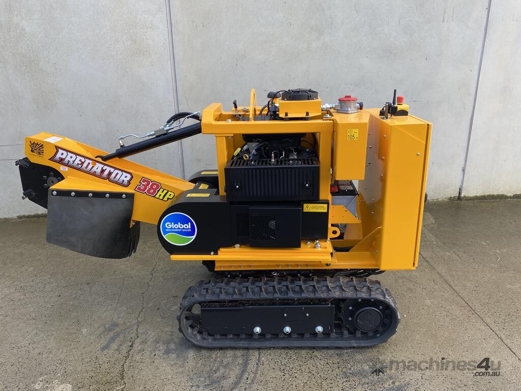 New 2022 Laski Predator 38R - Compact Tracked Remote 38hp Stump Grinder ...