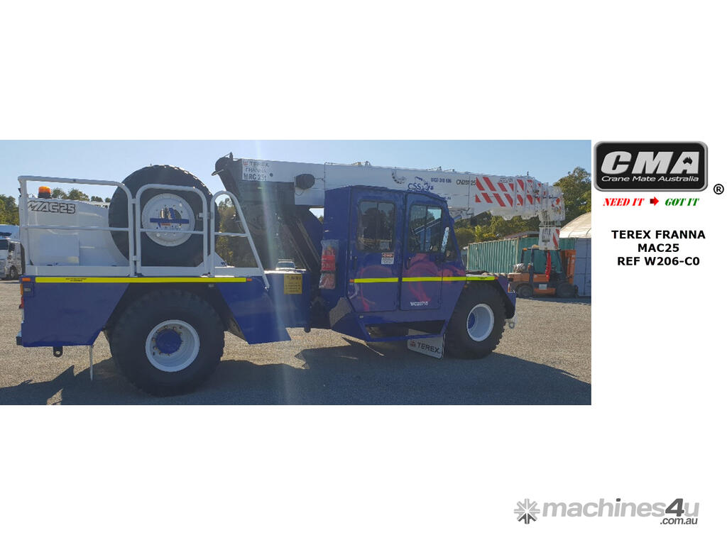 Used 2022 Terex 4WD-MAC25 Franna Cranes (950023)