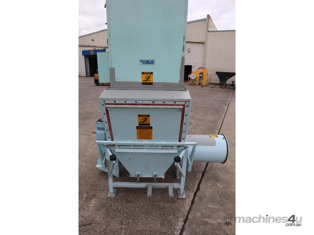 Used CONJAT Industrial De-bagging Unit with Auger Advanced Dust Control ...
