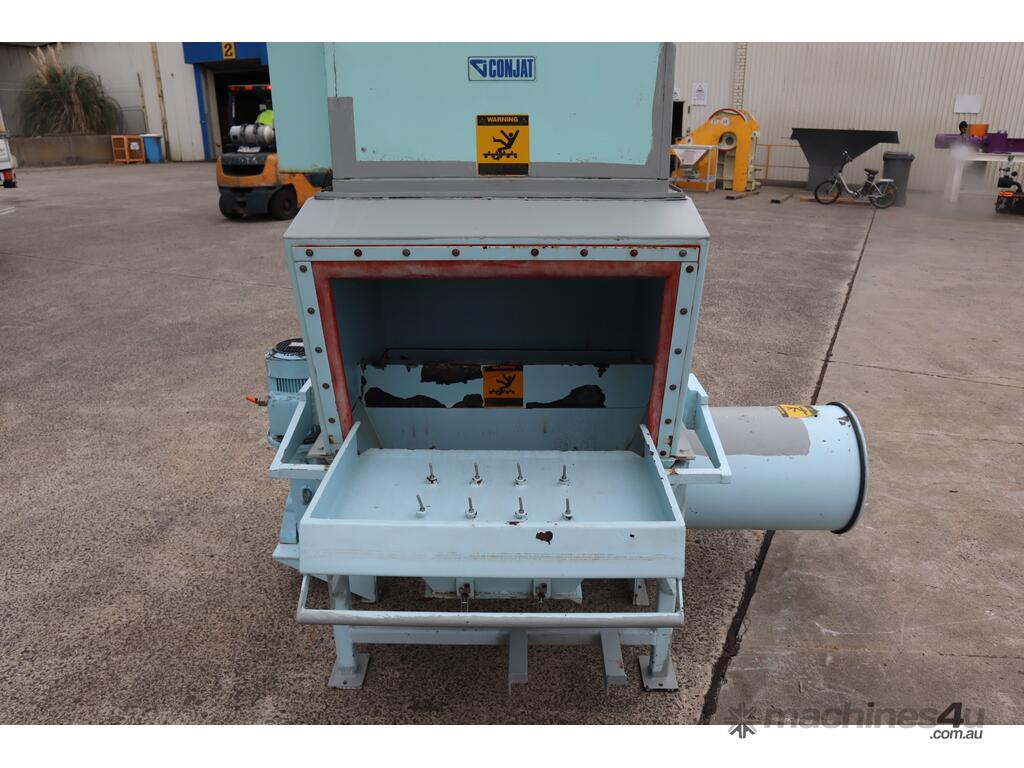 Used CONJAT Industrial De-bagging Unit with Auger Advanced Dust Control ...