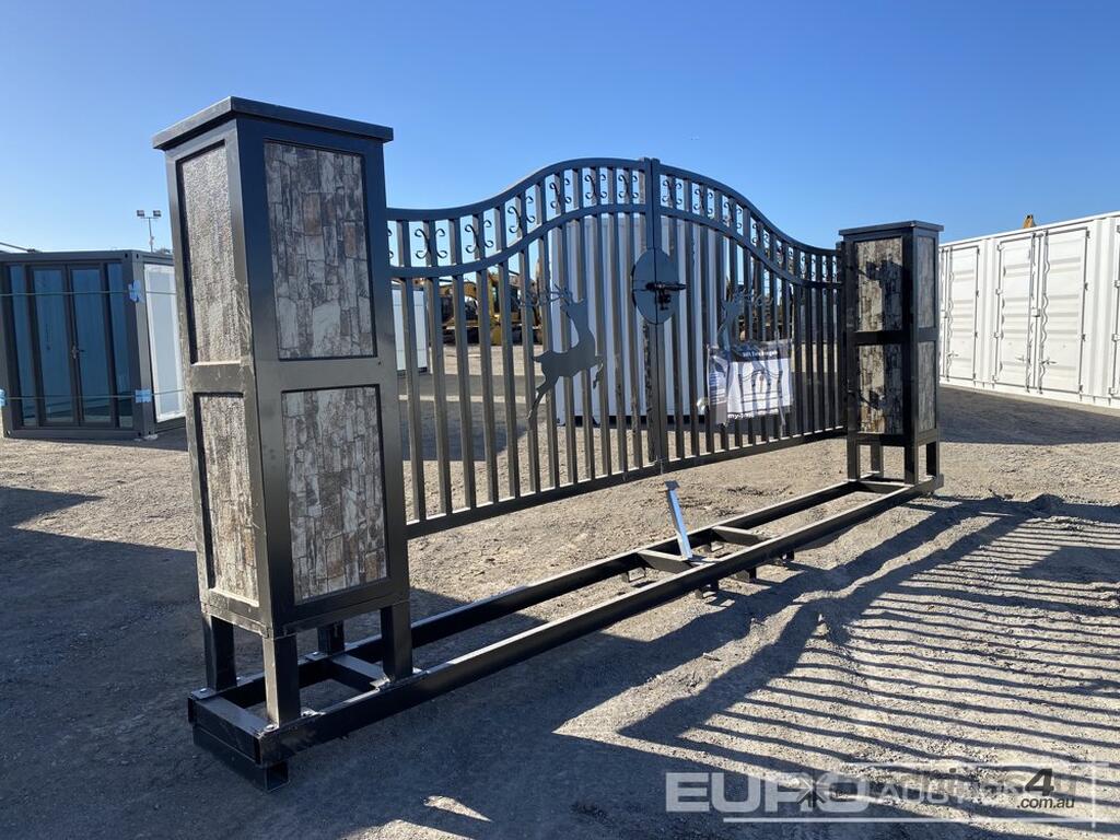 New greatbear Unused Greatbear 6 0m Bi-Parting Gates Driveway Gates in ...