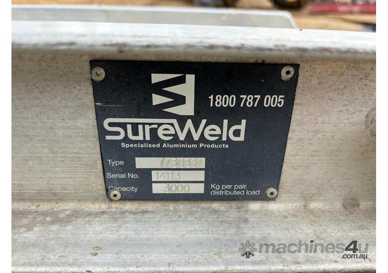 Used QTY X 2 SUREWELD PLANT RAMPS QTY X 2 SUREWELD PLANT RAMPS in ...