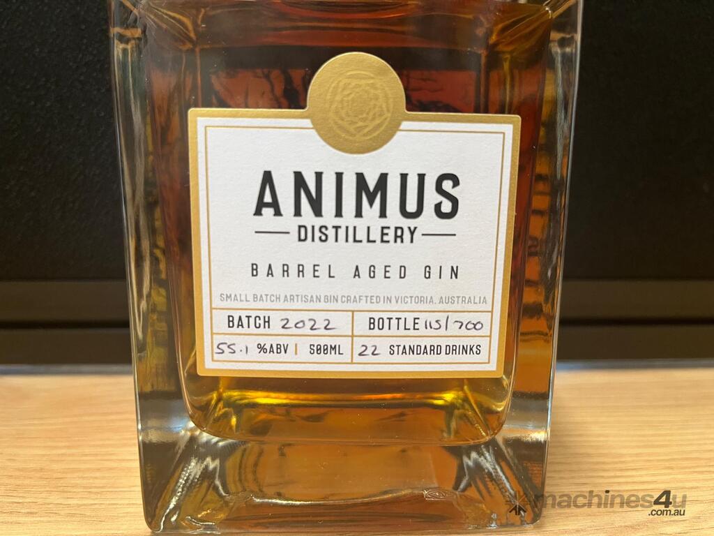 Used 1 x Case of Animus Barrel Aged 500ml Gin Batch 2022 (1088824)