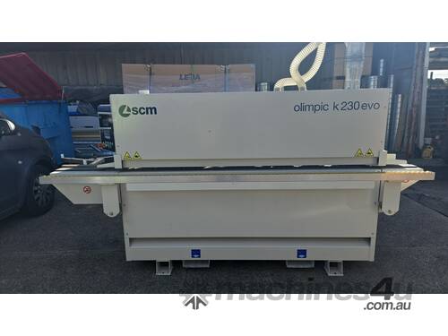 Used 2018 SCM Clean modern Italian Edger Hot Melt Edgebander (1128324 ...