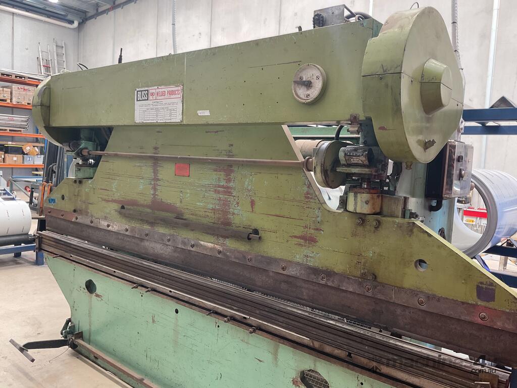 Used bliss Bliss 3 6 meter Press Brake Press Brake (1154024) - Listed ...