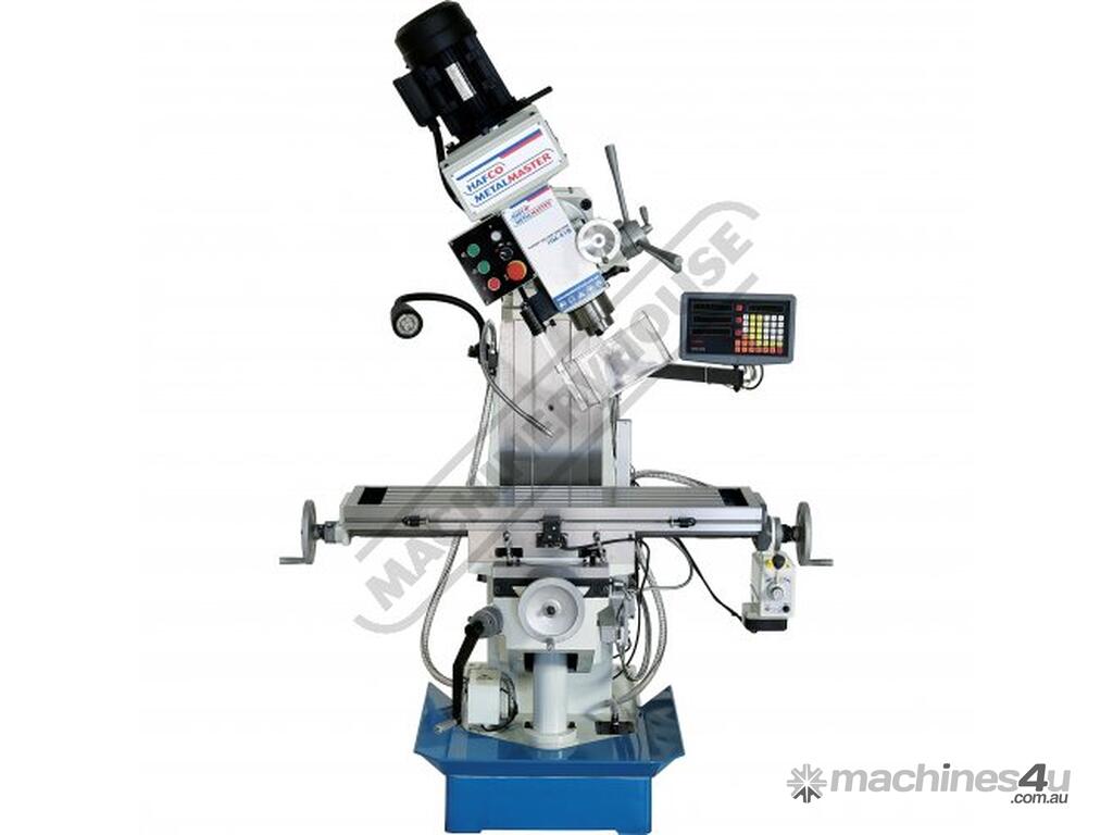 New hafco metalmaster HM-51B Workshop Turret Milling Machine Table ...