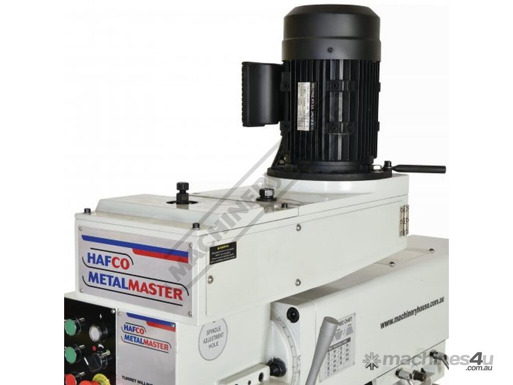 New hafco metalmaster HM-51B Workshop Turret Milling Machine Table ...