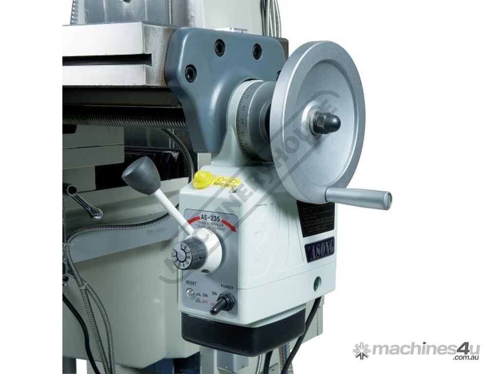 New hafco metalmaster HM-51B Workshop Turret Milling Machine Table ...