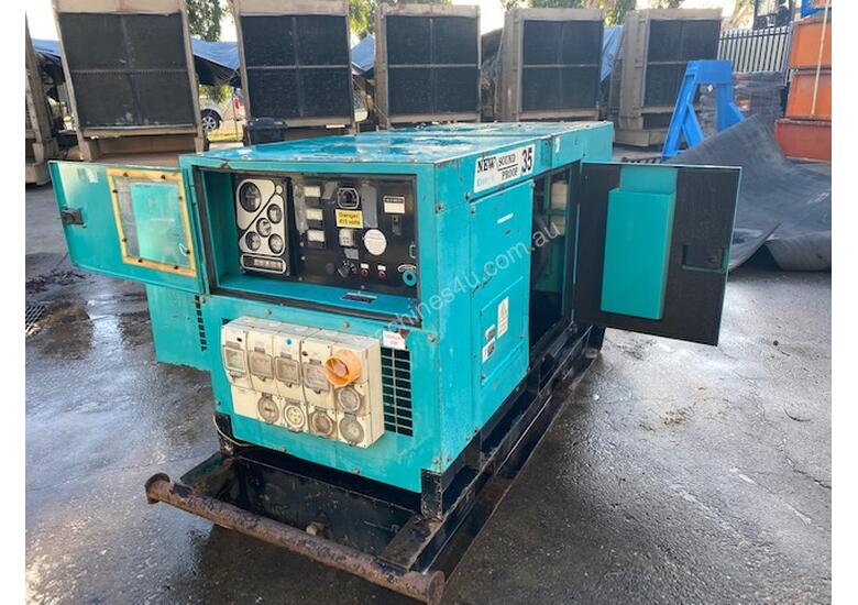 Buy Used 2013 Diesel Generator Set 30 Kva Kubota Denyo Silenced Diesel
