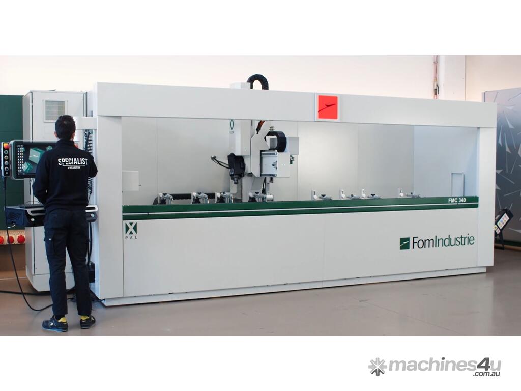 New Fom Industrie FMC340 370 Aluminium Profile CNC Machining (647724)