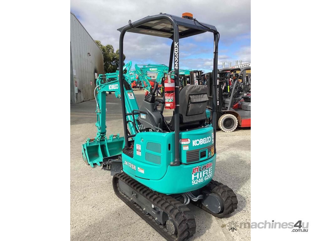 Hire kobelco SK17SR-6 Mini Excavators in CANNING VALE, WA