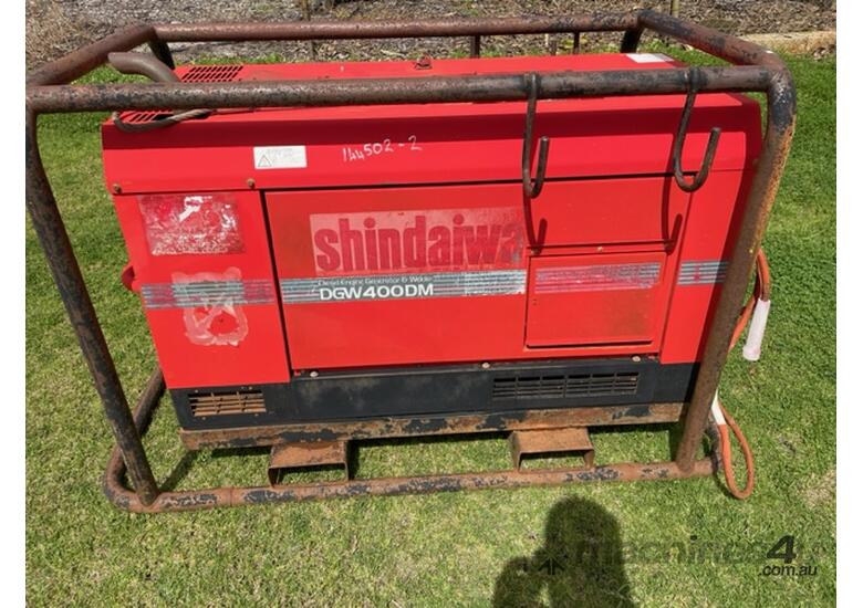 Buy Used shindaiwa Welder Generator Shindaiwa DGW400 Diesel 4502 hours Industrial Generators in ...