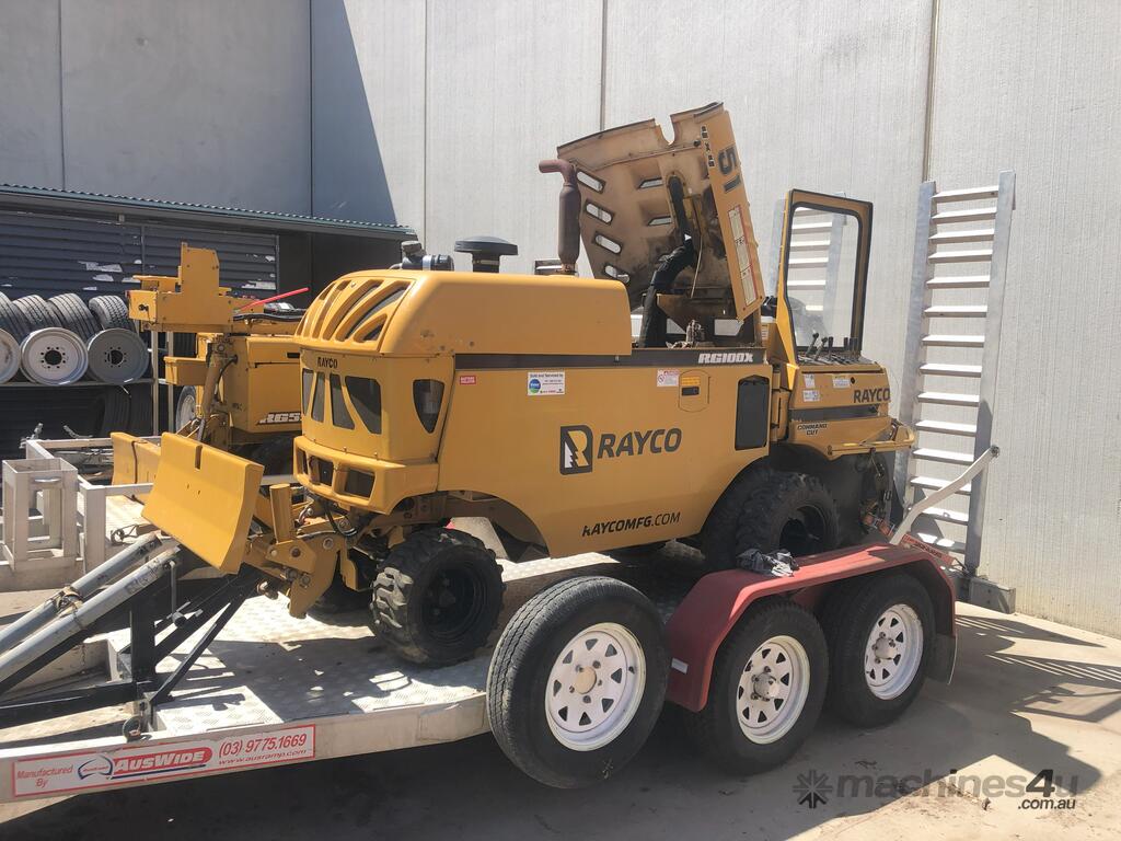 Used 2013 rayco Used 2013 model Rayco RG100X Trailer Package Skid Steer ...