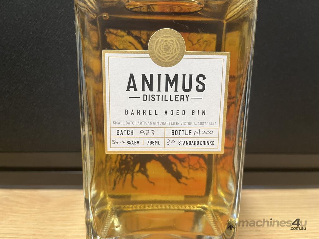 Used 1 x Case Animus Barrel Aged 700ml Gin Batch A23 (1088825) - Listed ...