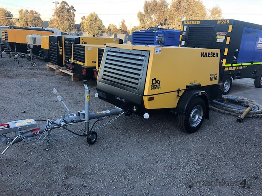 New 2019 kaeser Brand New Kaeser M70 Towable Diesel Compressor 250cfm ...
