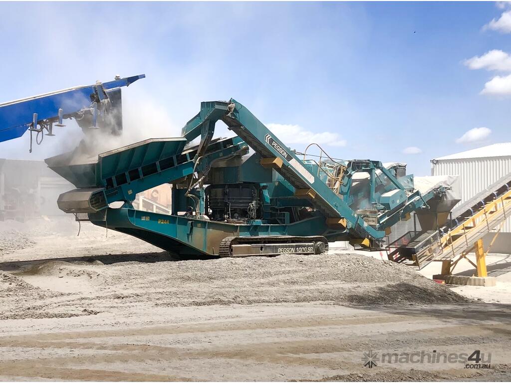 Used 2009 powerscreen 2009 Powerscreen Maxtrak 1000 SR Mobile Crushing ...