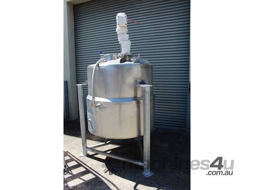used sepak Stainless Steel Dimple Jacketed Mixing Tank Heating Tank in ...