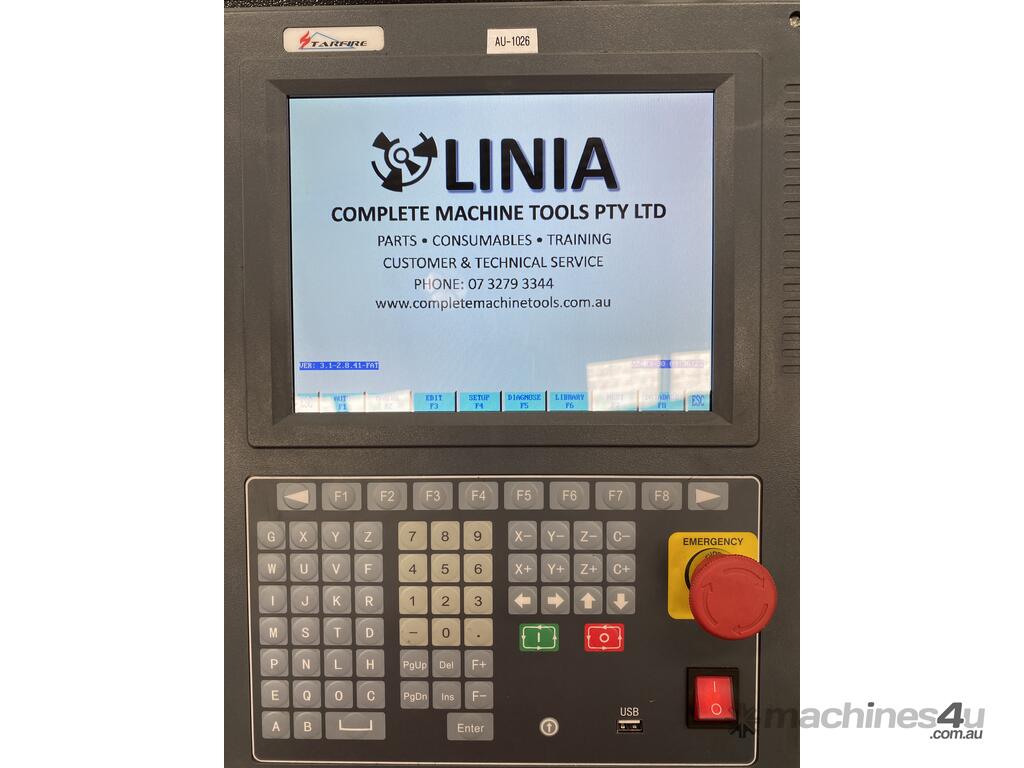 New linia LINIA CNC PLASMA 85A CUTTING MACHINE PIPE CUTTING SERVO ...