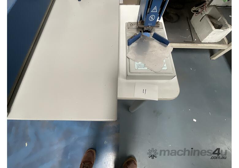 Used Hand Corner Cutter and Manual Creasing Machine Cable Handling ...