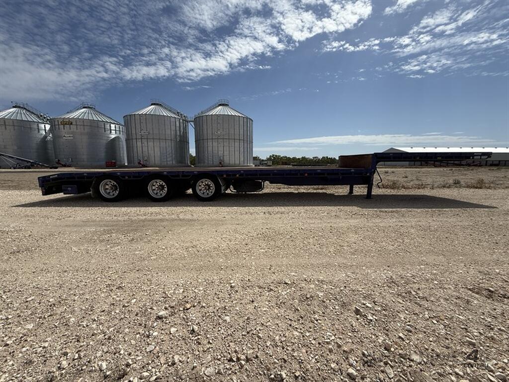 Buy Used 2007 moore 2007 MOORE 48FT DROP DECK TRAILER Trailers (1205126)