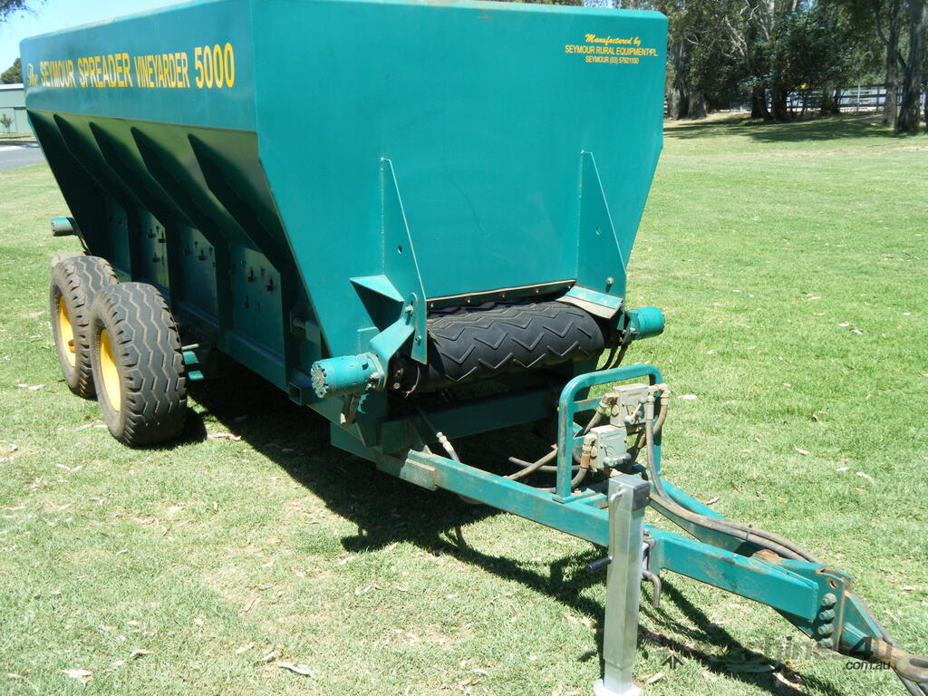 Used 2014 seymour rural equipment cleated incline conveyor Spreader ...