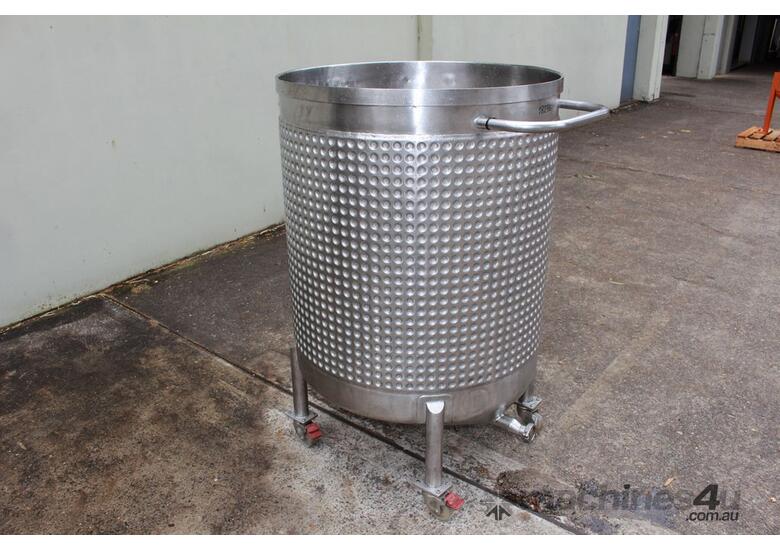 used Stainless Steel Dimple Jacketed Tank Heating Tank in , - Listed on ...