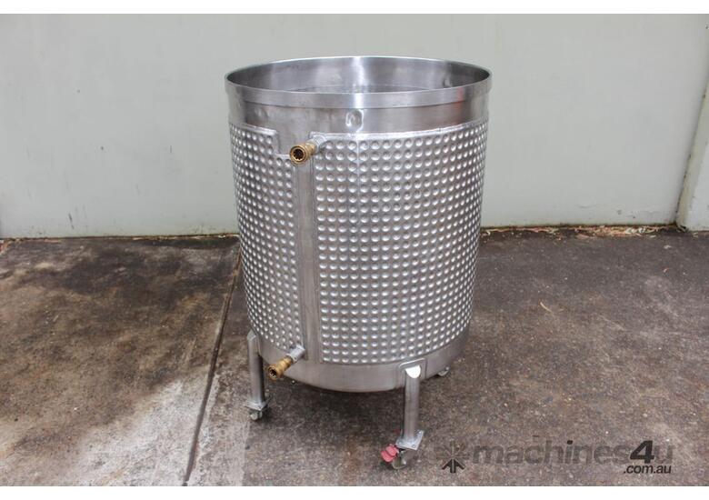 used Stainless Steel Dimple Jacketed Tank Heating Tank in , - Listed on ...