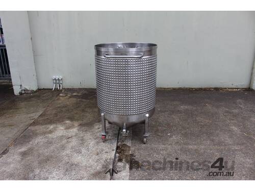 used Stainless Steel Dimple Jacketed Tank Heating Tank in , - Listed on ...