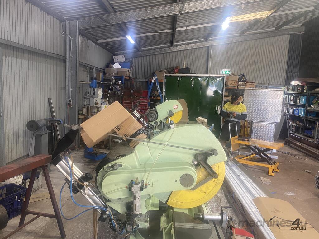 Used Haffner Double head drop saw Aluminium Saws in , - Listed on ...