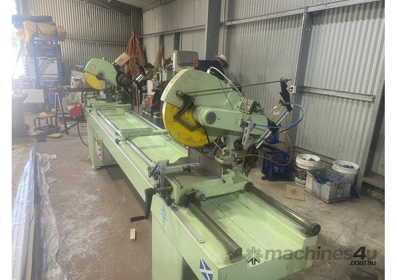 Used Haffner Double head drop saw Aluminium Saws in , - Listed on ...
