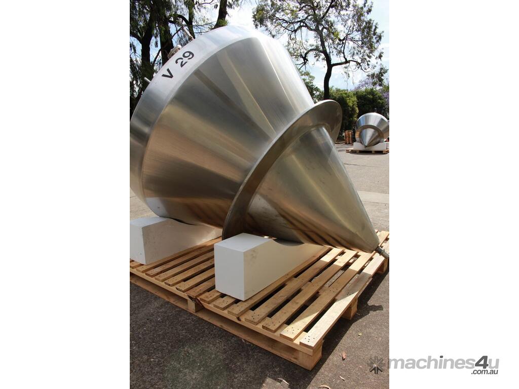 used alfa laval Stainless Steel Insulated Pressure Conical Vessel ...