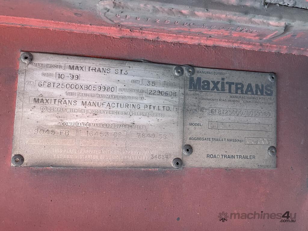 Buy New 19992001 maxi trans 1999 2001 Maxitrans B Double Curtainsider ...