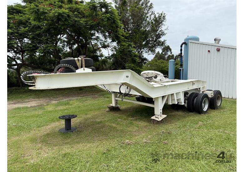 Buy Used 1983 brentwood 1983 BRENTWOOD LOW LOADER 2X8 DOLLY Dolly ...