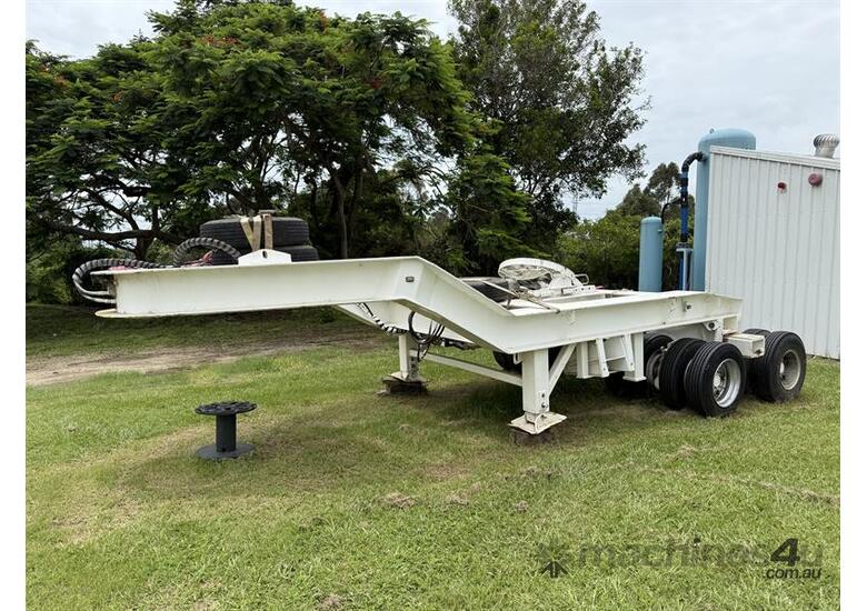 Buy Used 1983 brentwood 1983 BRENTWOOD LOW LOADER 2X8 DOLLY Dolly ...