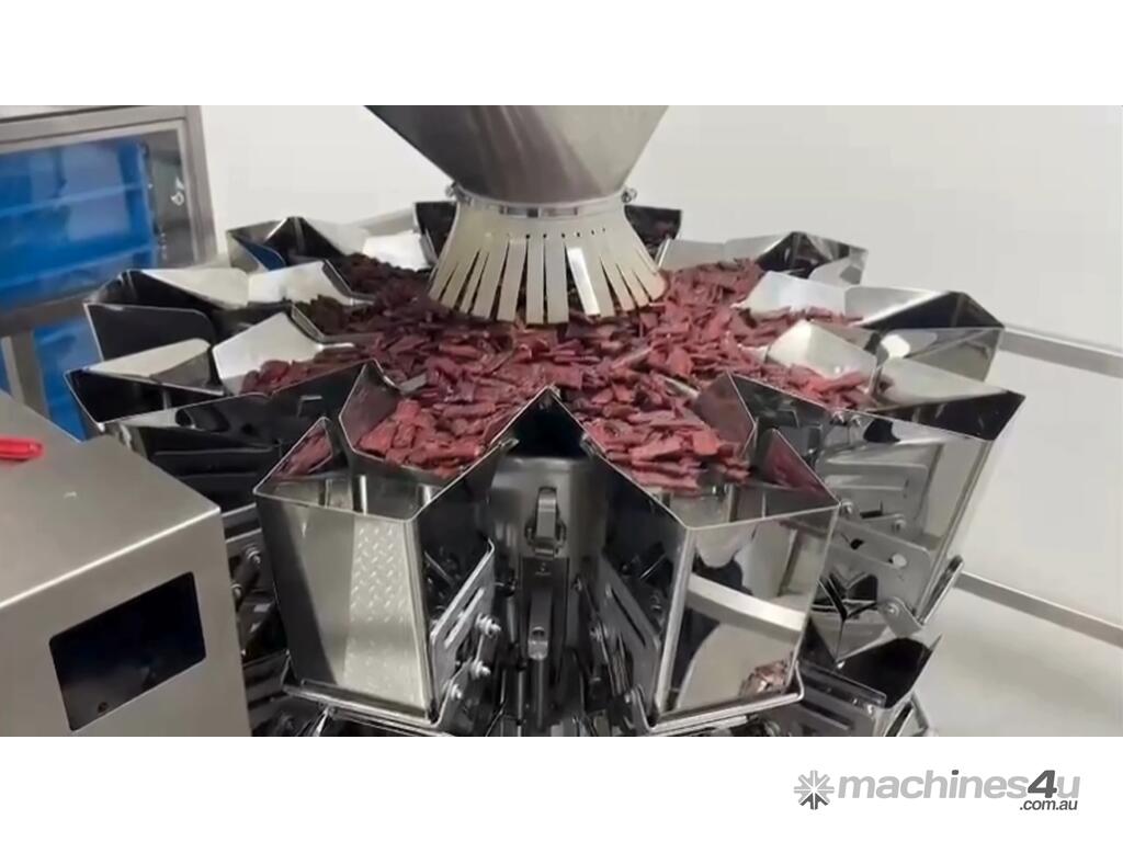 New Emrich Servo Pre-Made Pouch Filling Line Jerky Biltong Form Fill ...